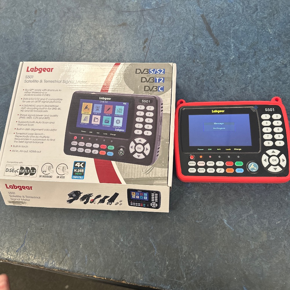 Labgear labgear s501 satellite and terrestrial signal meter - Own4Less